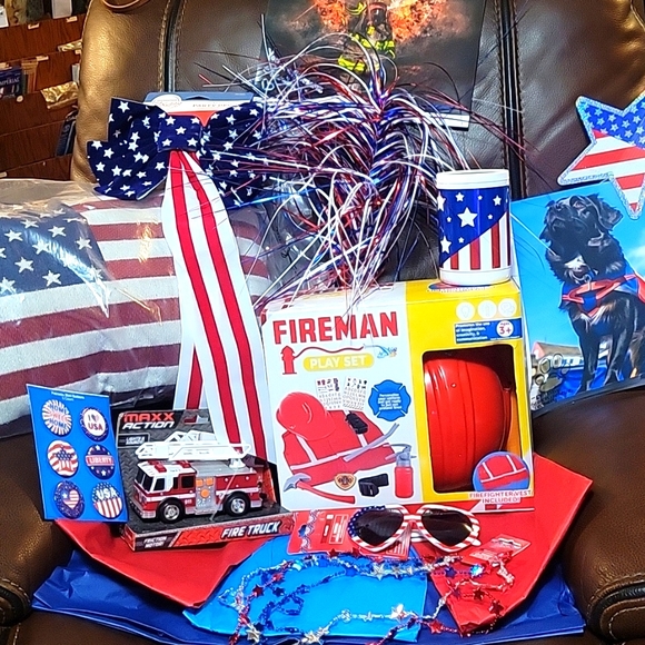Firefighter | Toys | Firefighter Patriotic Bundle Set | Poshmark